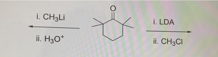 Solved i. CH3Li ii. H3O+ | Chegg.com