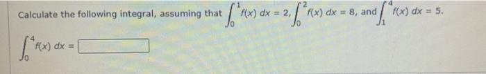 Solved Calculate the following integral, assuming that I | Chegg.com