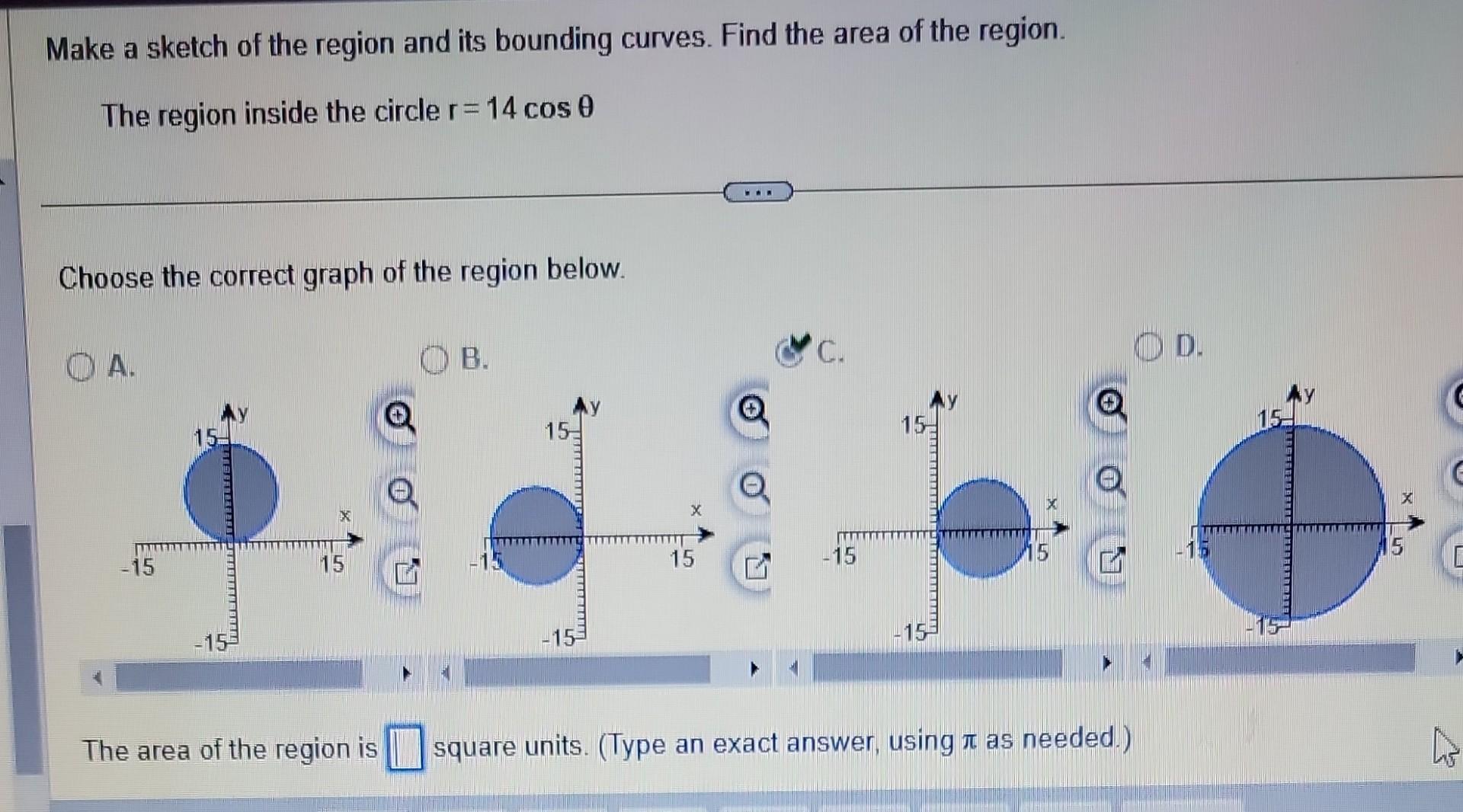 Solved Make a sketch of the region and its bounding curves. | Chegg.com