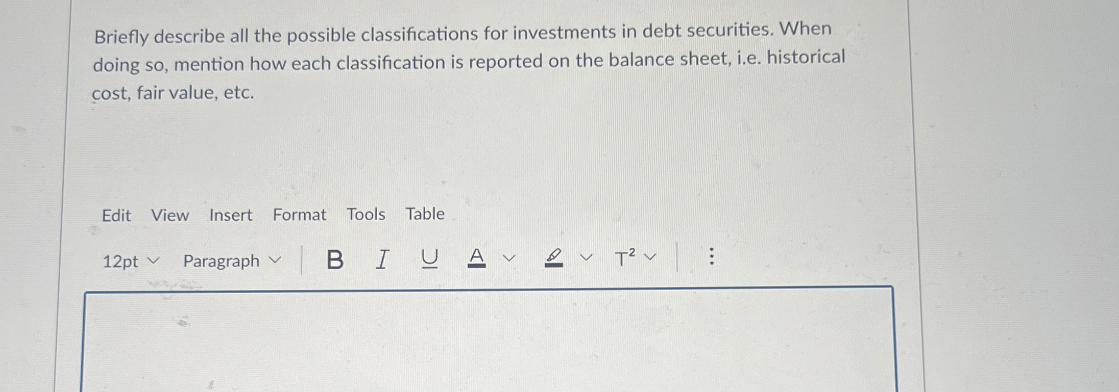 Solved Briefly describe all the possible classifications for | Chegg.com