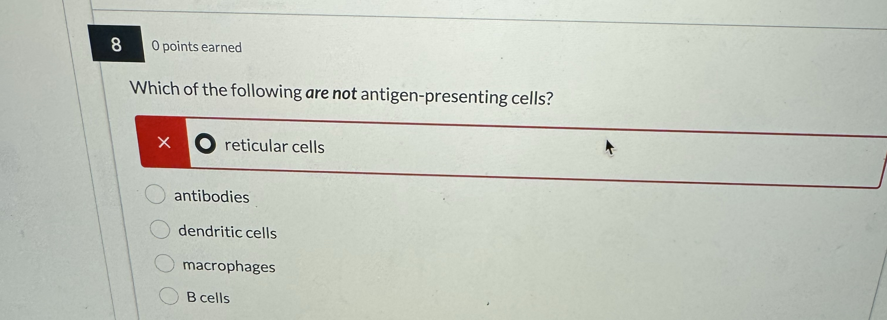 Solved 80 ﻿points earnedWhich of the following are not | Chegg.com