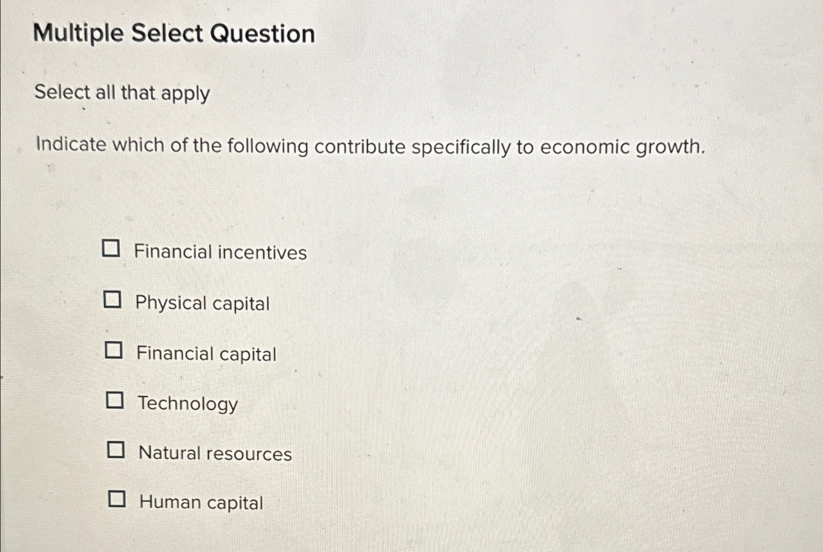 Solved Multiple Select QuestionSelect all that applyIndicate | Chegg.com