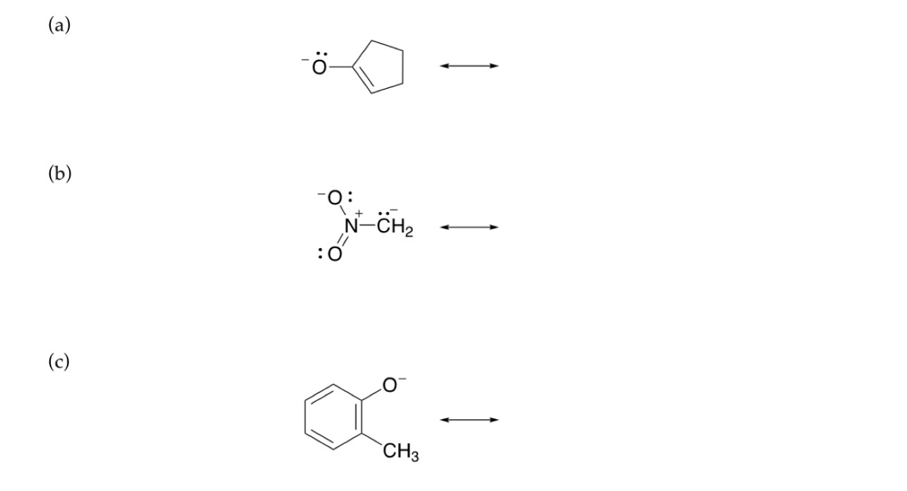 Solved Draw The Best Resonance Structure 9366