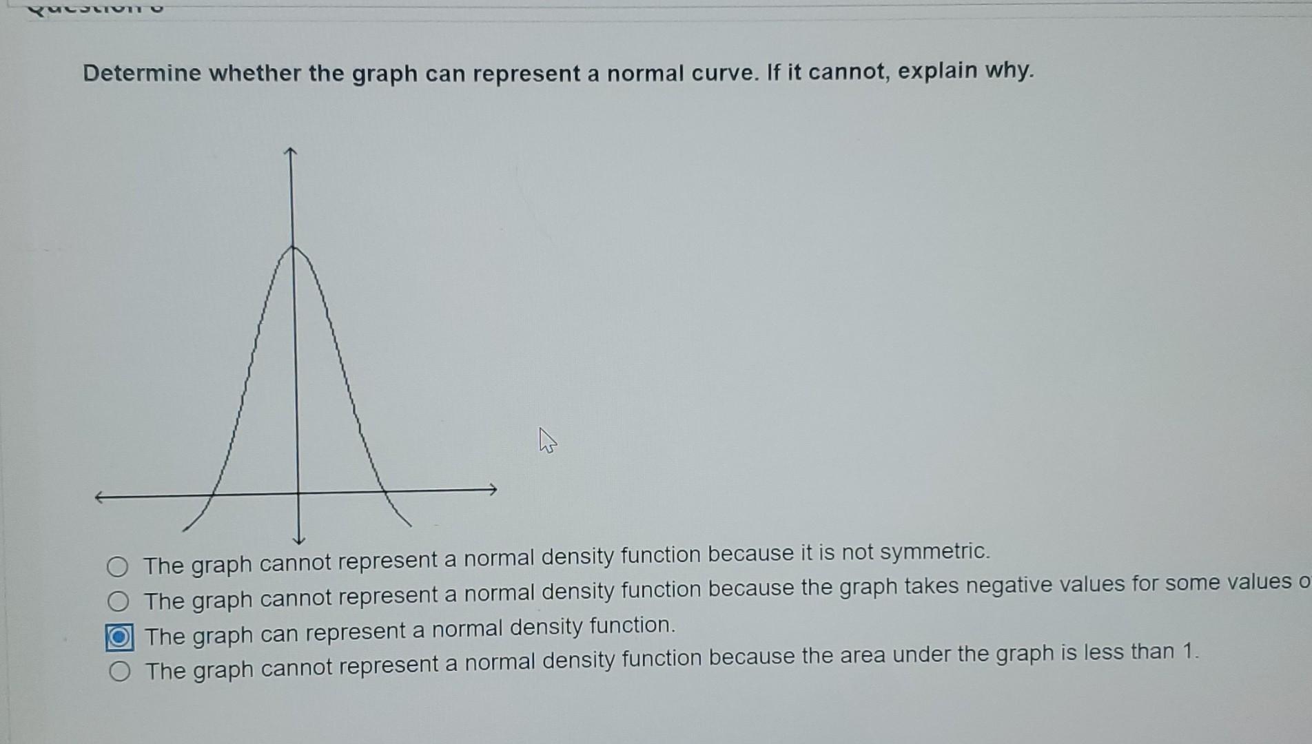 Solved एप Determine Whether The Graph Can Represent A Normal