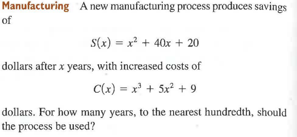 Solved Manufacturing A new manufacturing process produces | Chegg.com