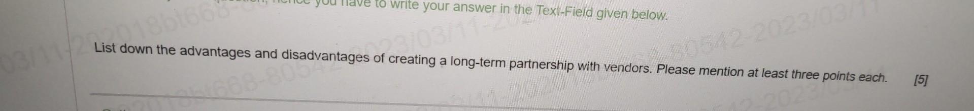 Solved List down the advantages and disadvantages of | Chegg.com