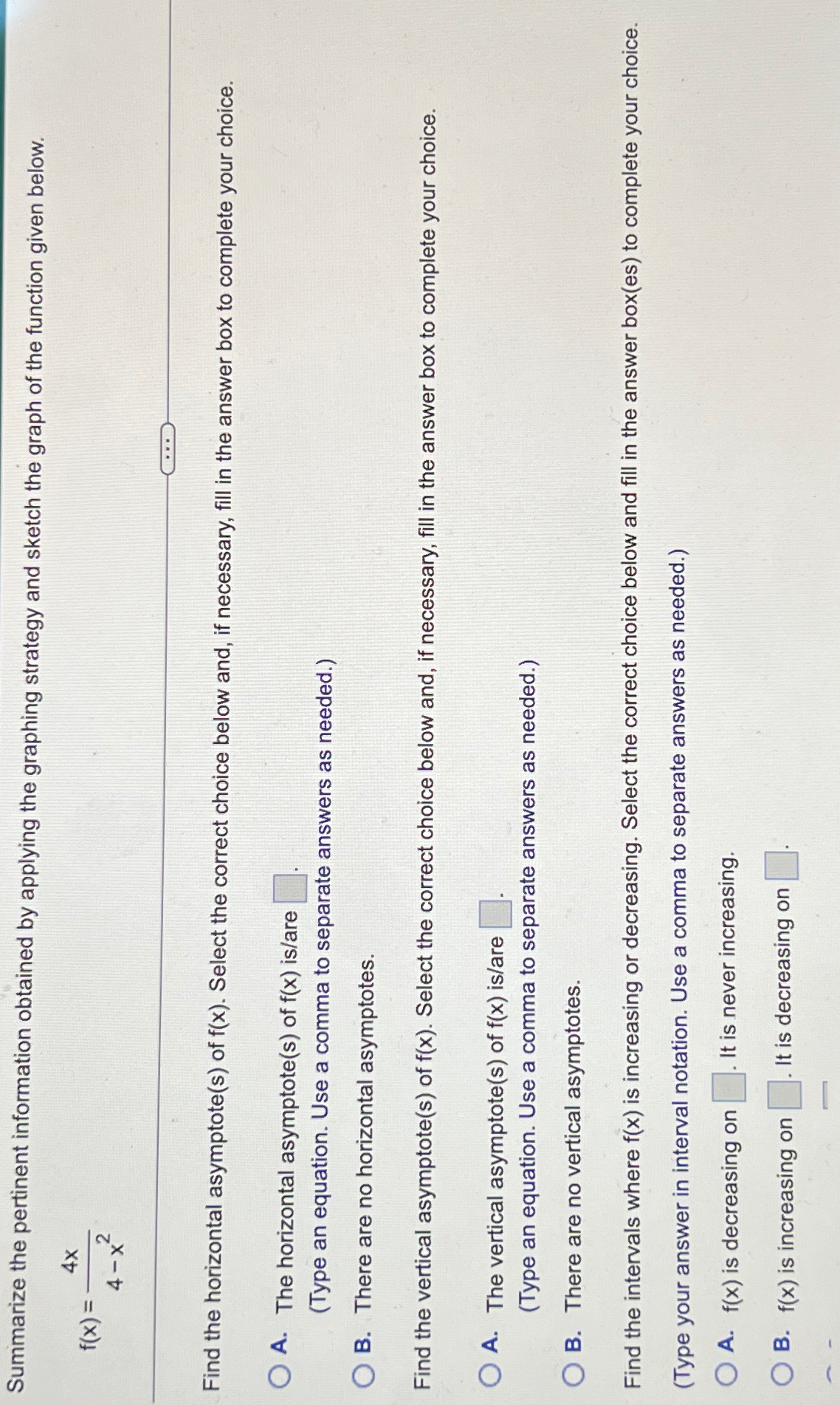 Solved Summarize the pertinent information obtained by | Chegg.com