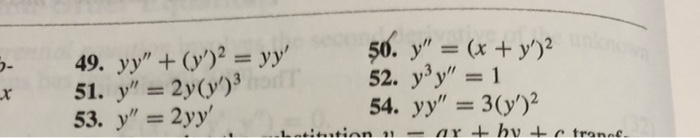 Solved In Problems 31 through 42, verify that the given | Chegg.com