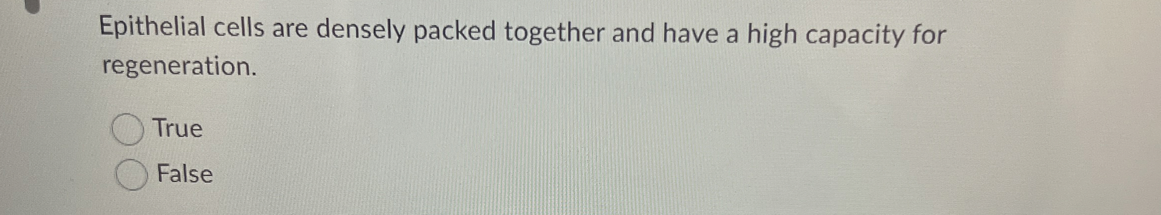 Solved Epithelial cells are densely packed together and have | Chegg.com