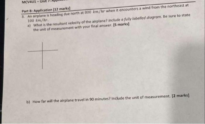Solved MCV401 - Unit Part B: Application (12 marks) 3. An | Chegg.com
