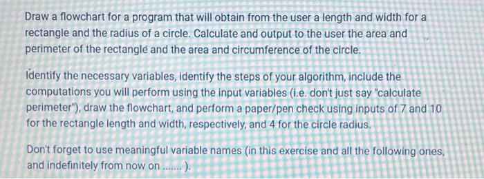 Solved Draw a flowchart for a program that will obtain from | Chegg.com