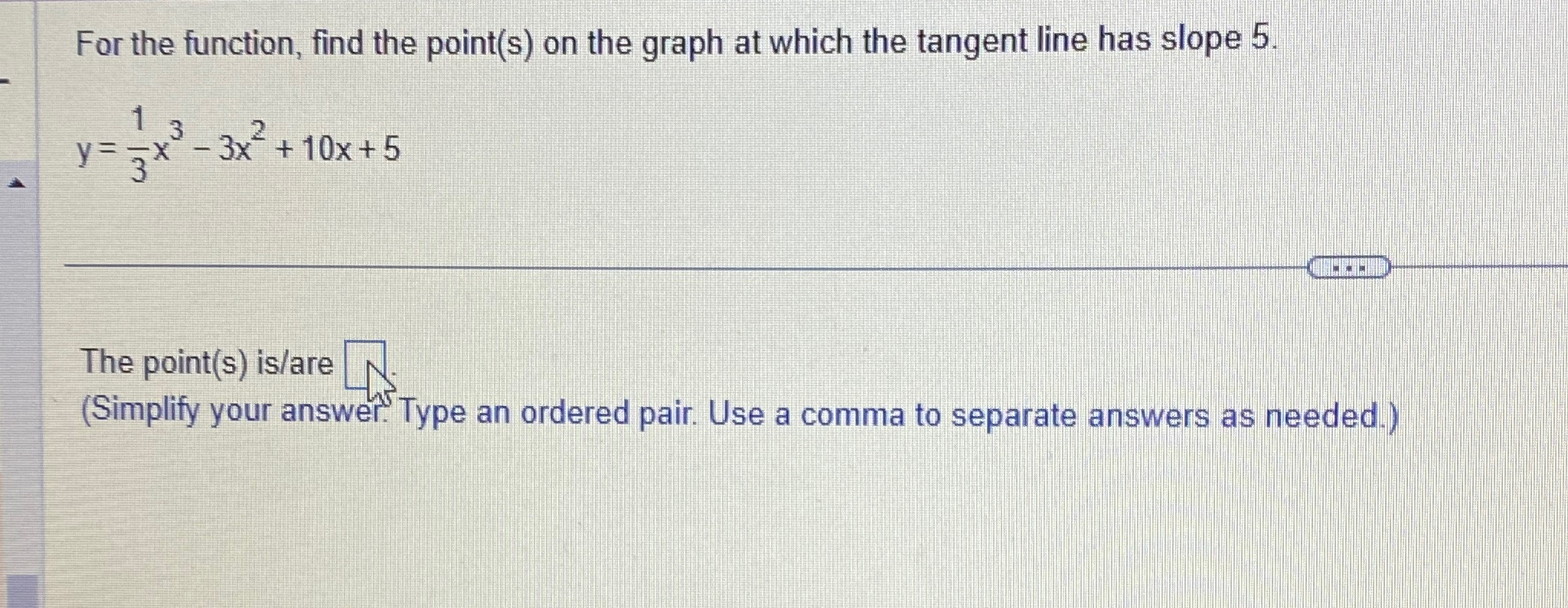Solved For the function, find the point(s) ﻿on the graph at | Chegg.com