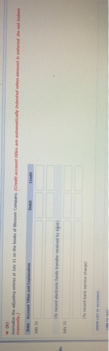 Solved Exercise 7-11 (Part Level Submission) The following | Chegg.com