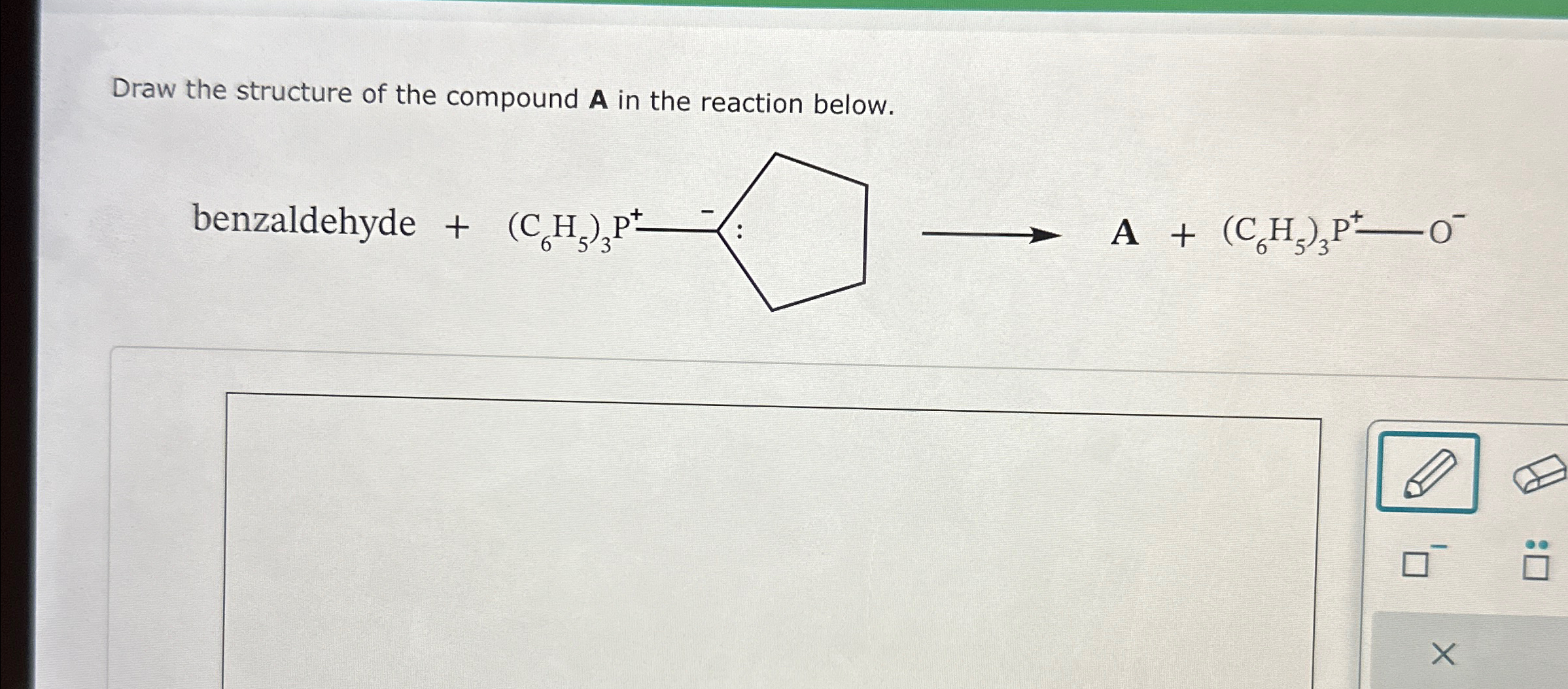 Solved Draw the structure of the compound A ﻿in the reaction | Chegg.com