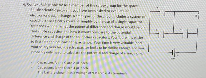 Solved D 4. Context Rich problem: As a member of the safety | Chegg.com