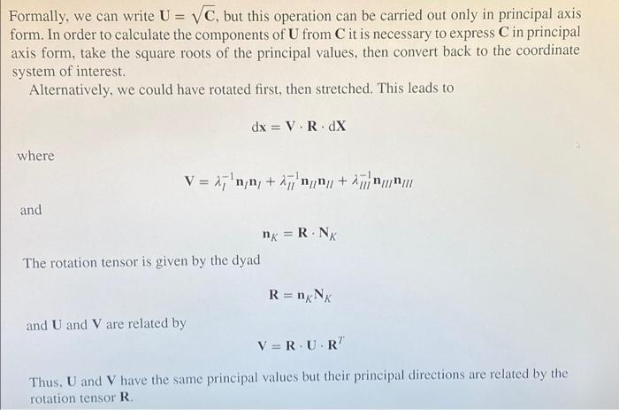 Solved 15.3 The motion of a continuum is given by | Chegg.com