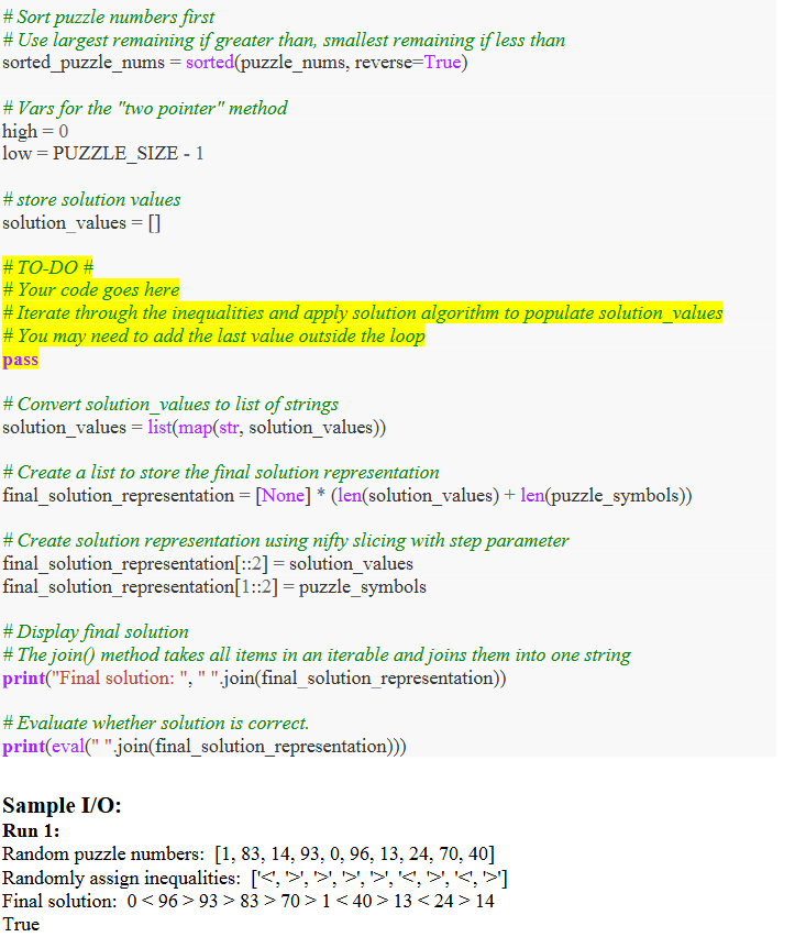 Solved Problem Description: You are given a set of distinct | Chegg.com