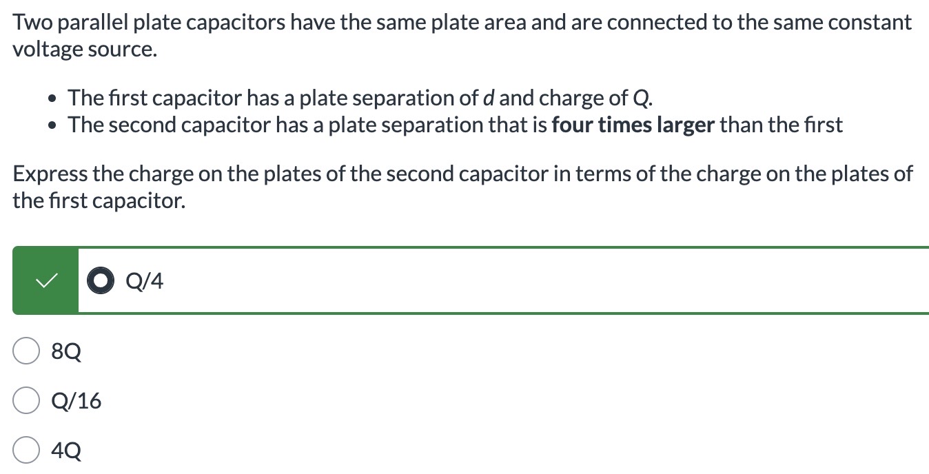 Solved Two parallel plate capacitors have the same plate | Chegg.com