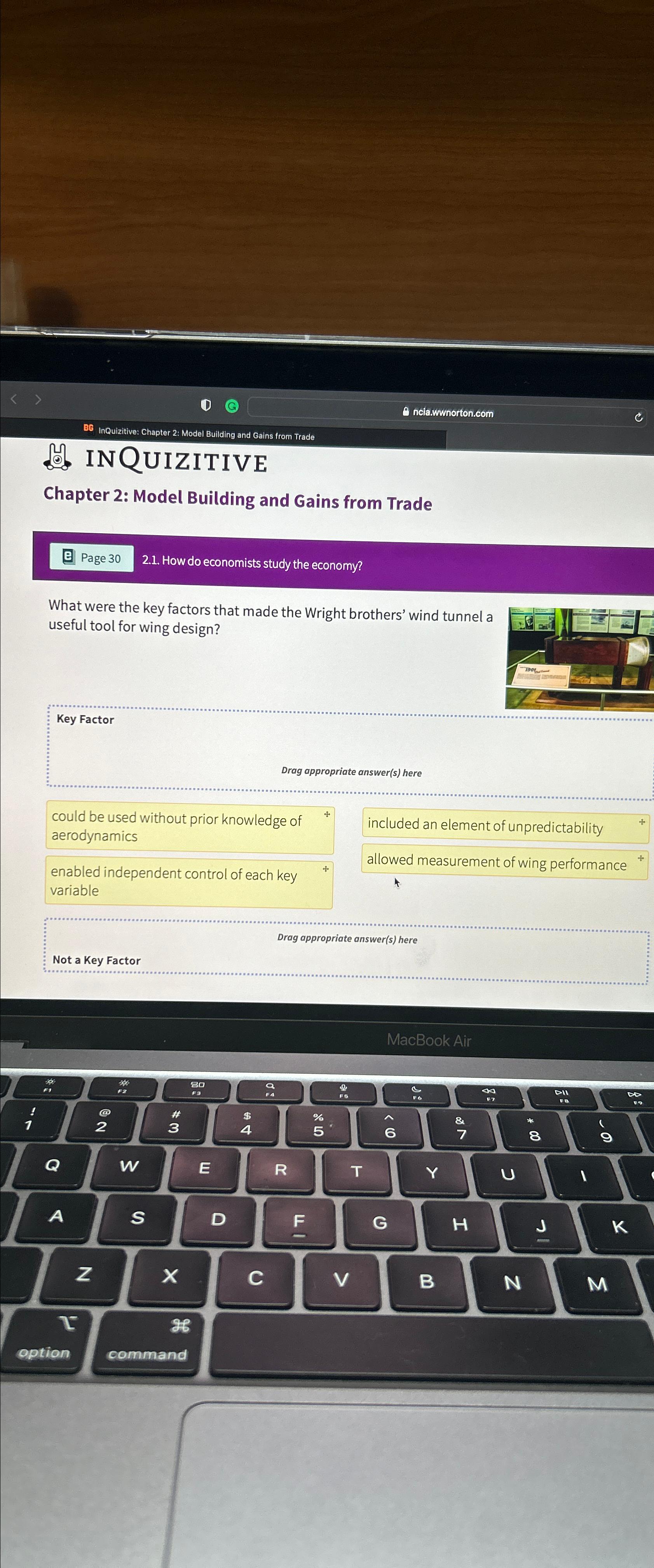 Solved B6 ﻿InQuizitive: Chapter 2: Model Building and Gains | Chegg.com