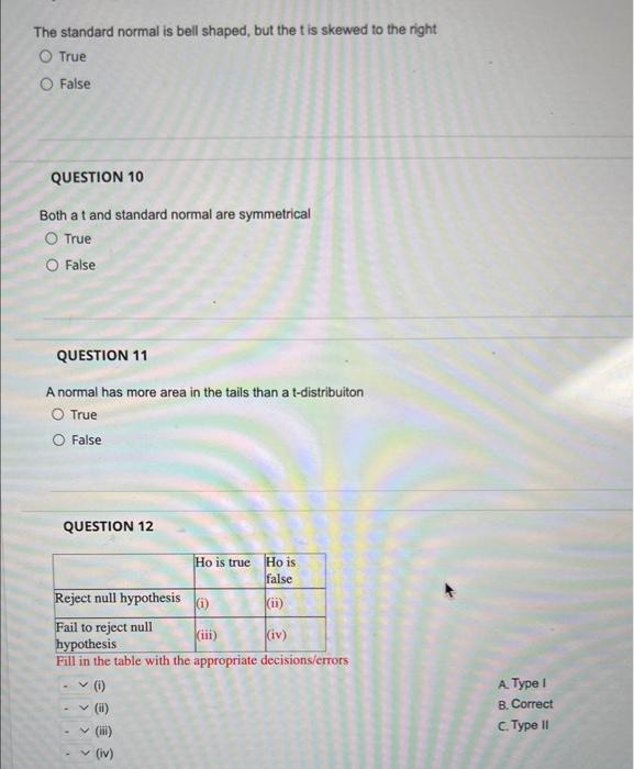 Solved Failing to reject the null hypothesis is what type of | Chegg.com