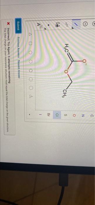 Solved Draw the resonance structure of the following | Chegg.com