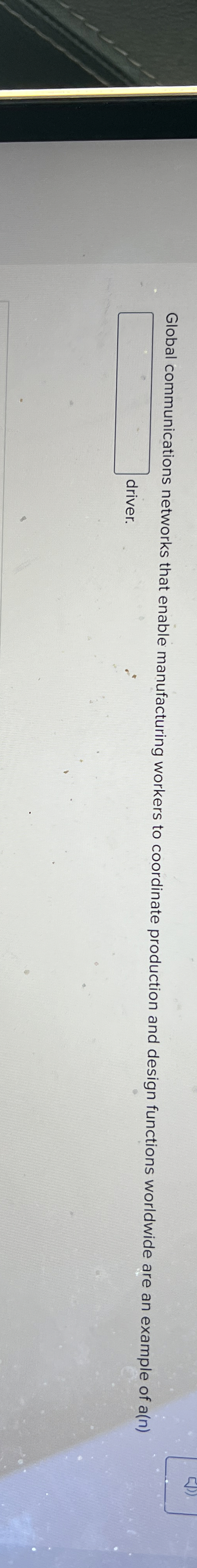 Solved Global communications networks that enable | Chegg.com