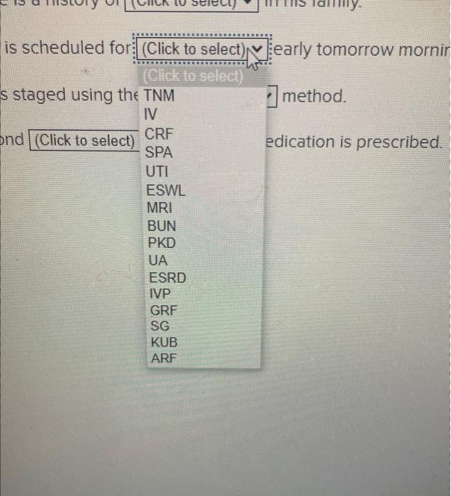 Solved 1. Dr. Lee ordered the medication stat. 2. The | Chegg.com