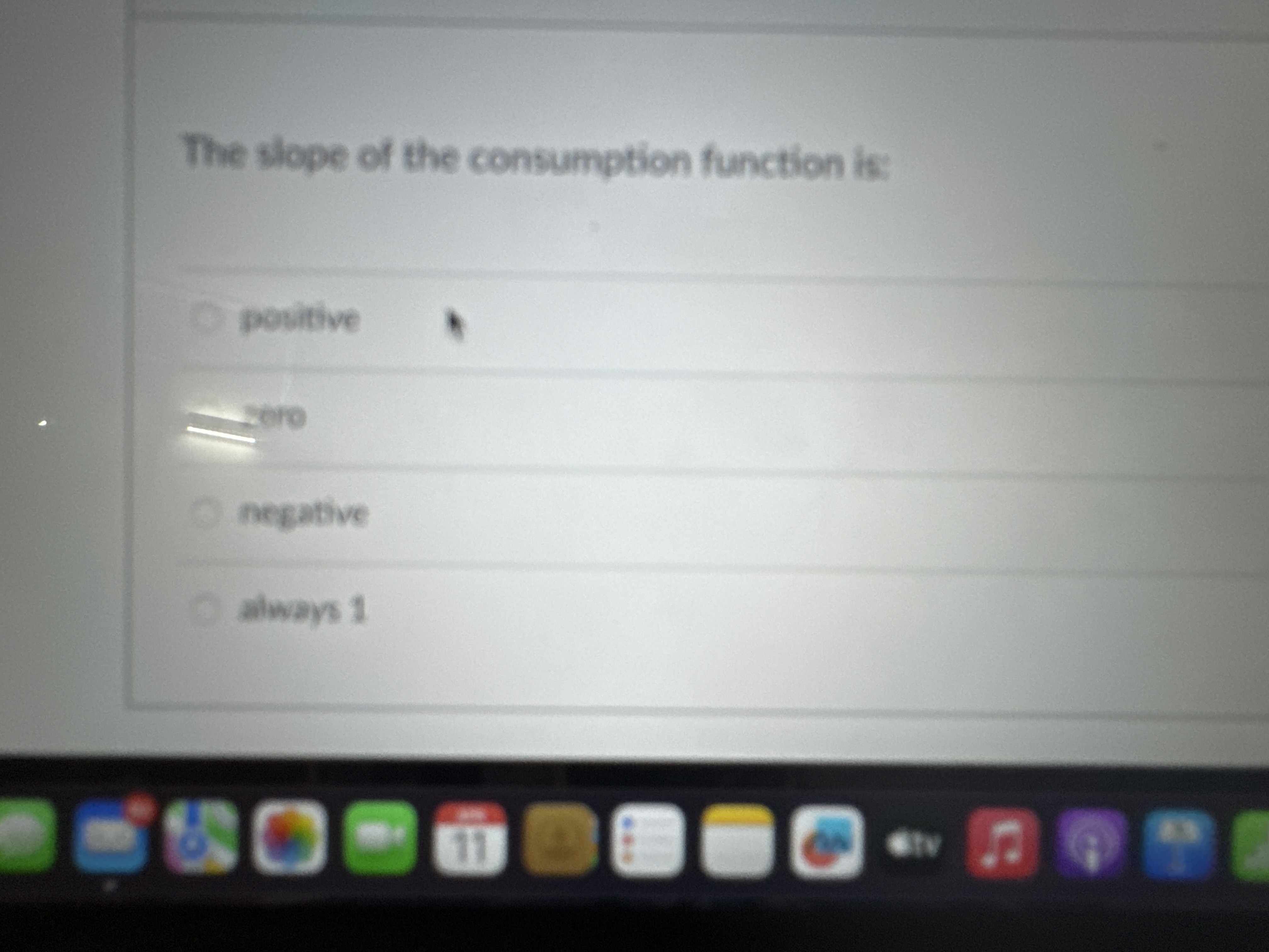 Solved The slope of the consumption function | Chegg.com