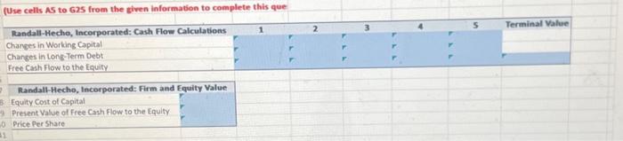 Solved Required: Using the information in the tables above, | Chegg.com