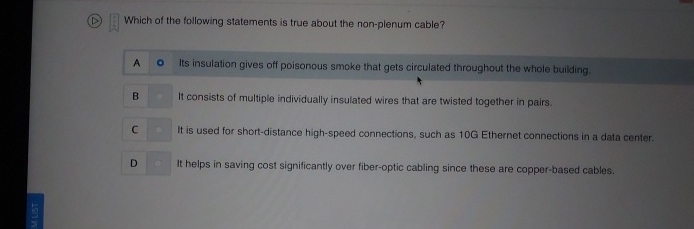 Solved Which of the following statements is true about the | Chegg.com