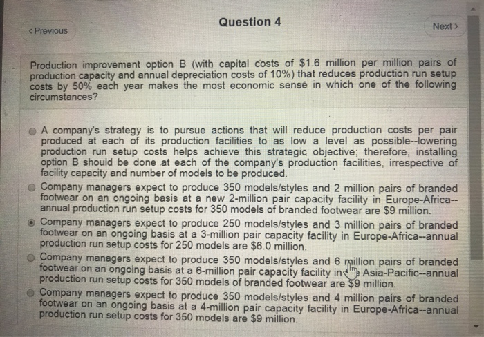 Solved Question 4 Next >