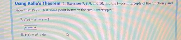Solved The Value of the Derivative at Relative Extrema In | Chegg.com