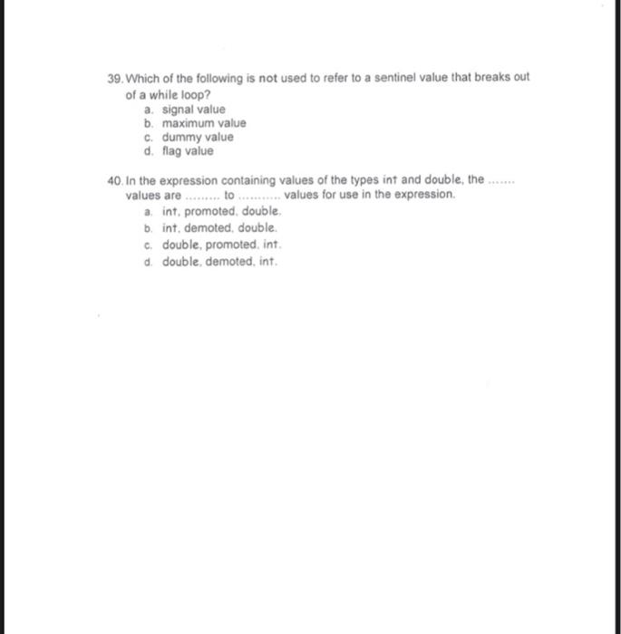 Solved 1. Which of the following is false? a. | Chegg.com