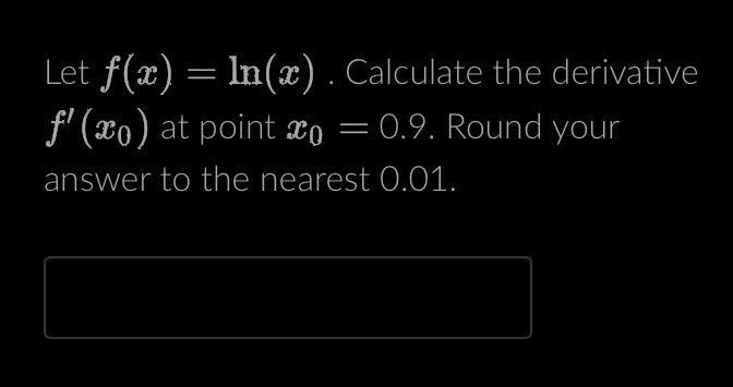 Solved Let f(x)=axb, where a=3,b=2. Calculate the derivative | Chegg.com