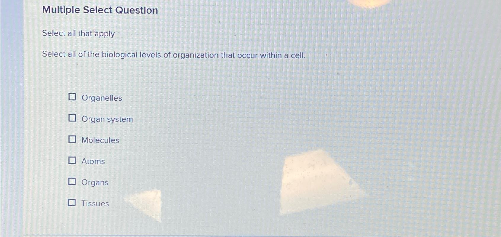 Solved Multiple Select QuestionSelect all that applySelect | Chegg.com Solved Multiple Select QuestionSelect all that applySelect | Chegg.com