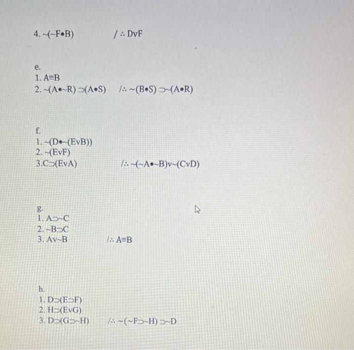 Part II: Use 8 inference rules and 10 replacement | Chegg.com