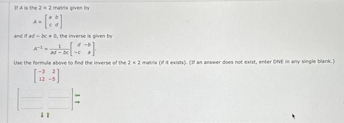 Solved If A is the 2×2 matrix given by A=[acbd] and if | Chegg.com