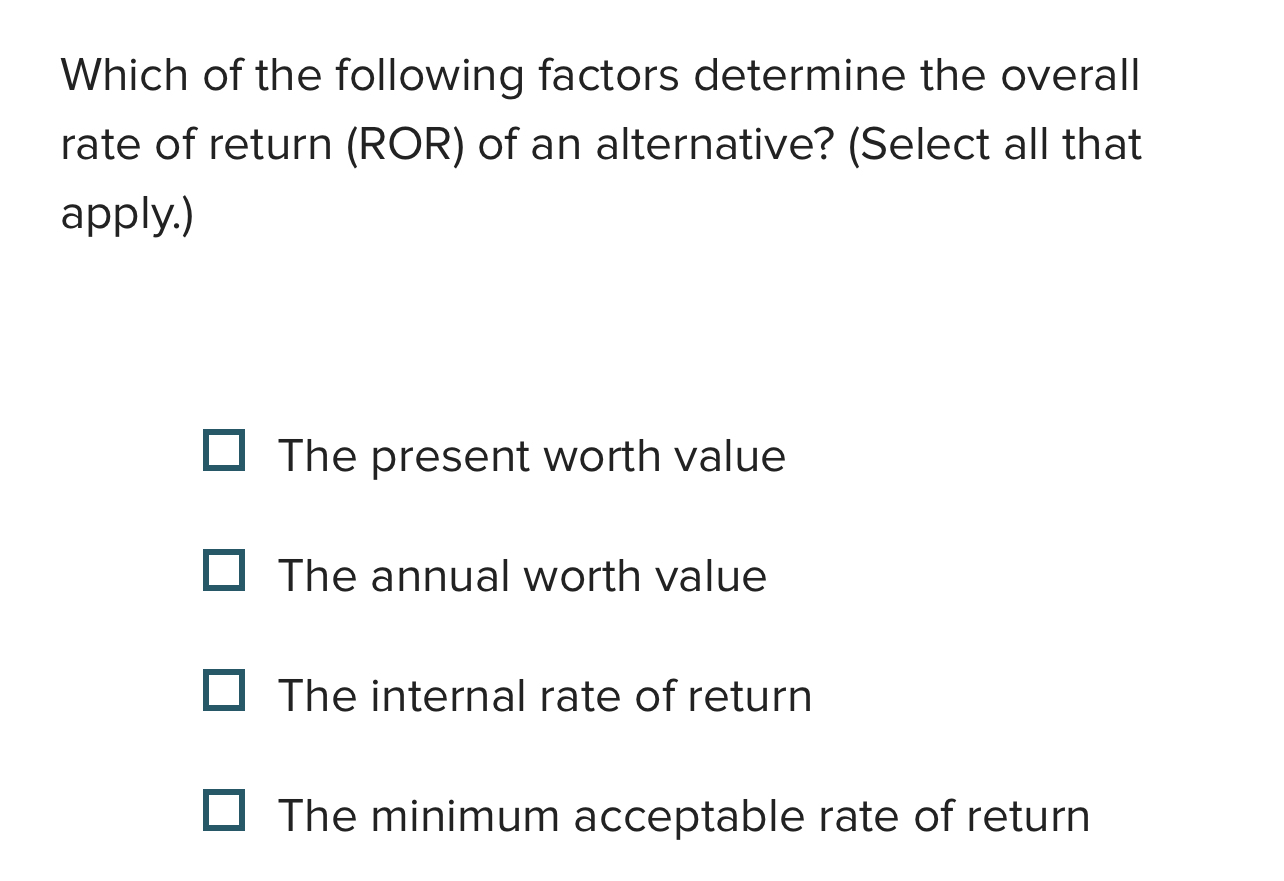Solved Which of the following factors determine the overall | Chegg.com