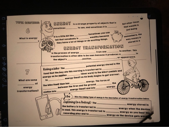 Solved TOPIC QUESTIONS: ENERGY is a strange property of | Chegg.com