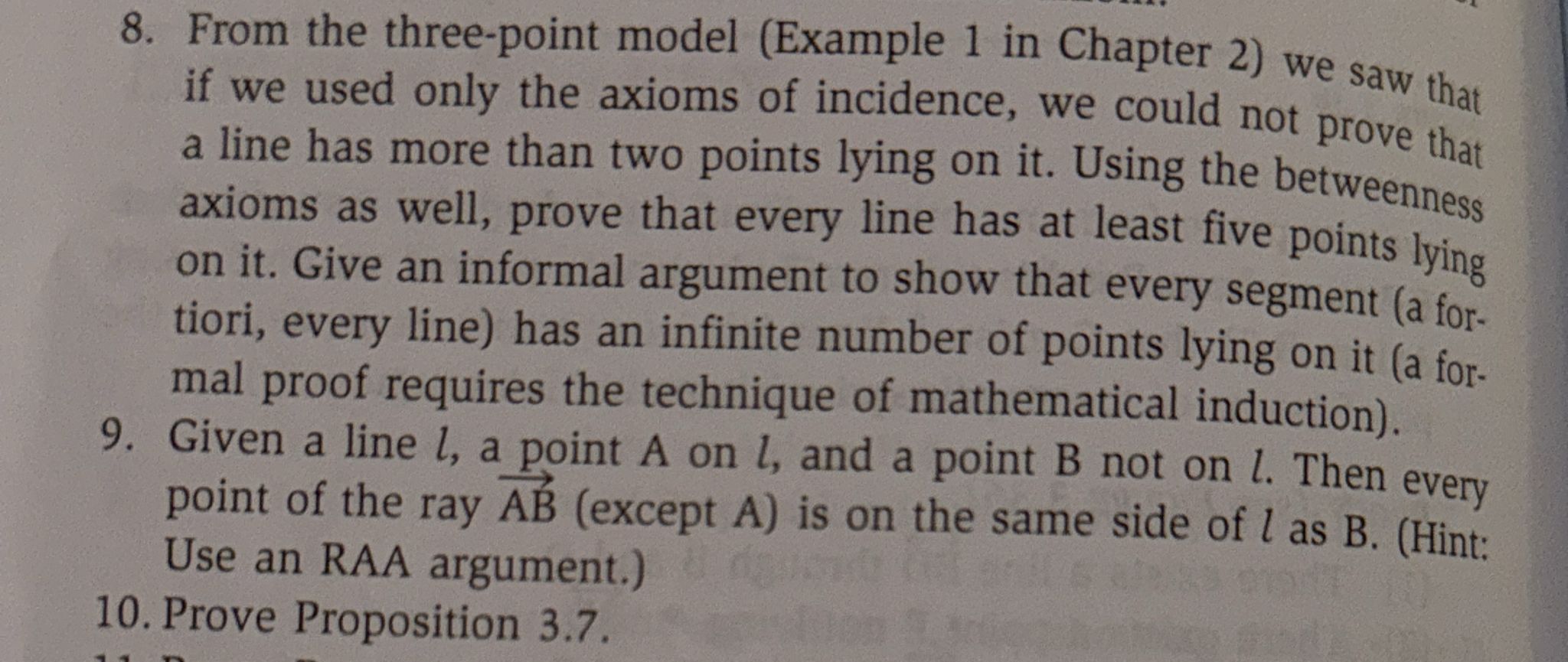 Solved From the three-point model (Example 1 ﻿in Chapter 2) | Chegg.com