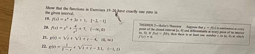 Solved Show that the functions in Exercises 19-26 have | Chegg.com