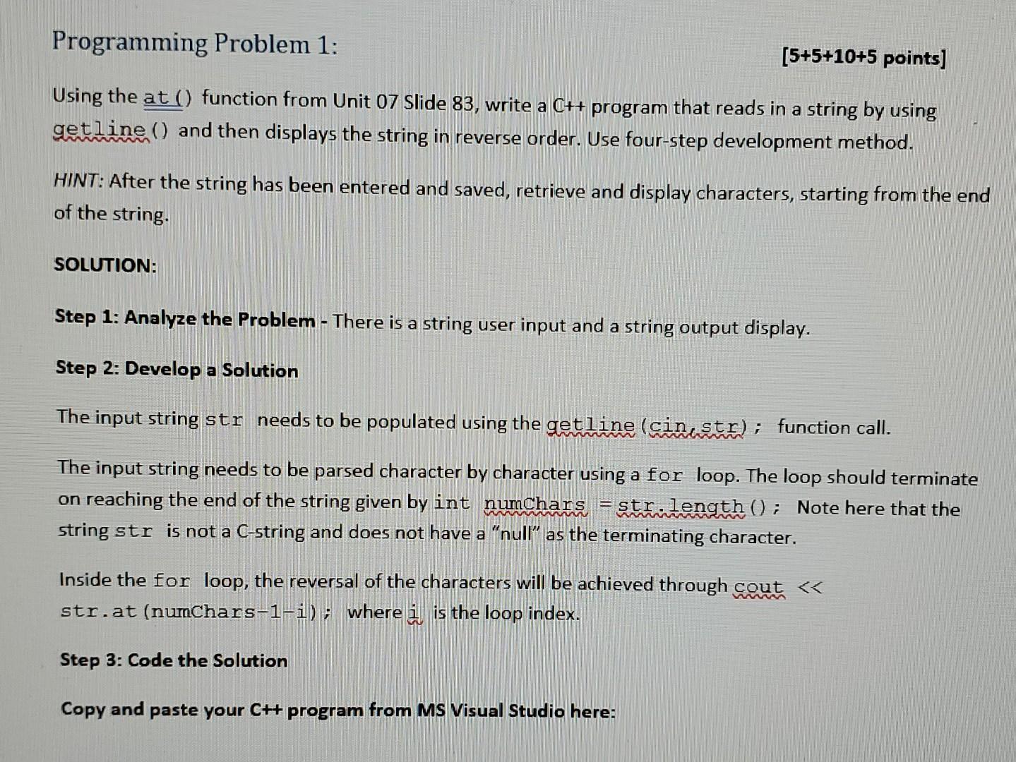 Solved Programming Problem 3: [5+5+10+5 points] a. Create a | Chegg.com