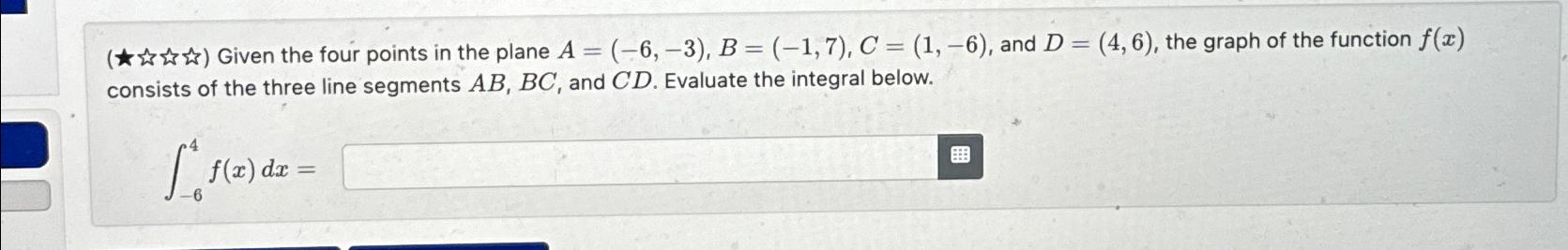 Solved consists of the three line segments AB,BC, ﻿and CD. | Chegg.com