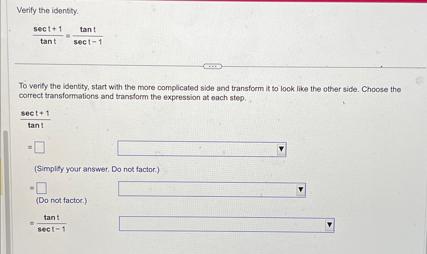 Solved Verify the | Chegg.com