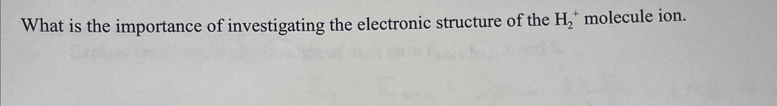 Solved What is the importance of investigating the | Chegg.com