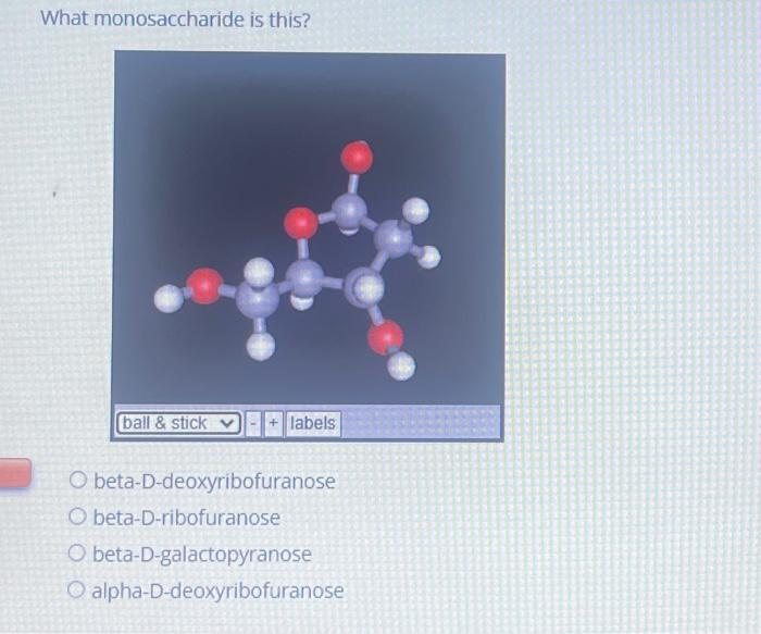 Solved What monosaccharide is this? What monosaccharide is | Chegg.com