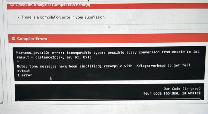 Solved Define a method named distance2p that receives as | Chegg.com