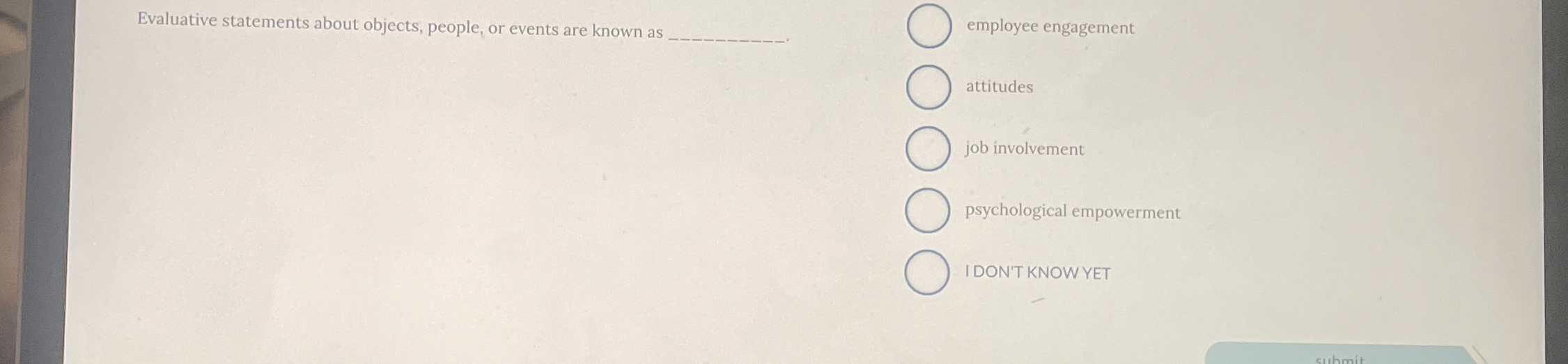 Solved Evaluative statements about objects, people, or | Chegg.com