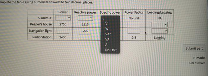 Solved In this question give your answers to 2dp unless | Chegg.com