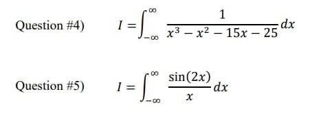 Solved Evaluate the following integrals using Cauchy Residue | Chegg.com